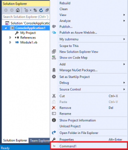 SAMPLES: How to create top menus, sub menus, context menus, toolbars | Visual Studio ...