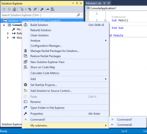 SAMPLES: How to create top menus, sub menus, context menus, toolbars ...