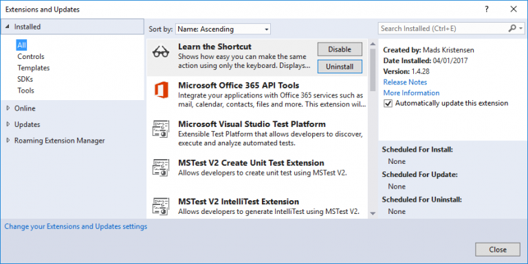 Visual Studio turns 20, and its extensibility too! | Visual Studio ...